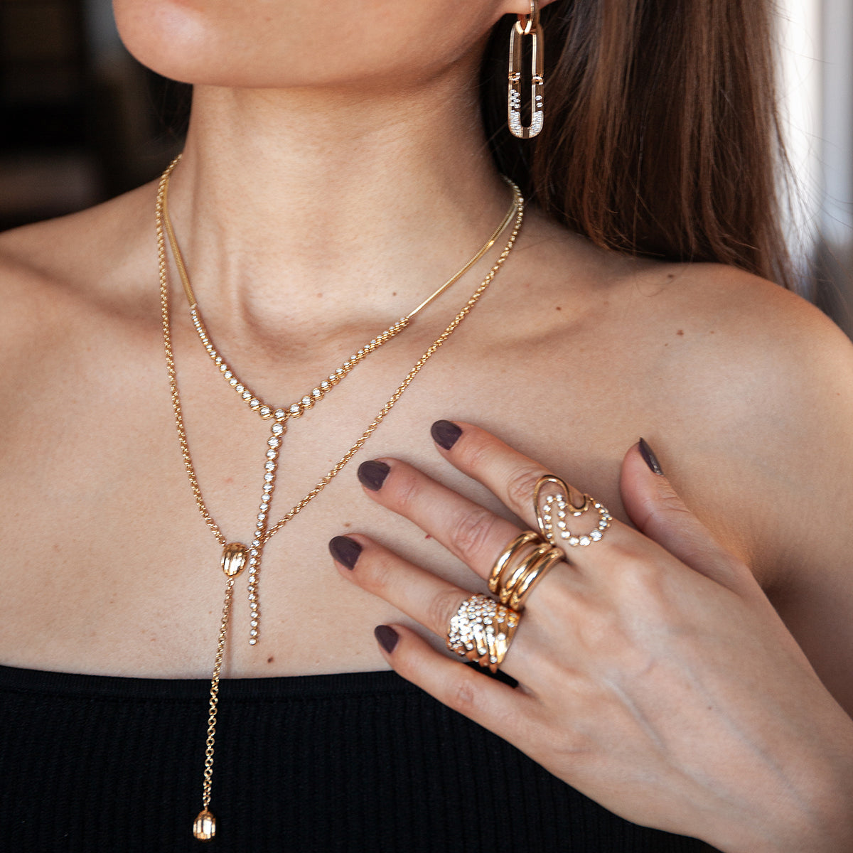 Piet Lariat Necklace – Shawn Warren Jewelry