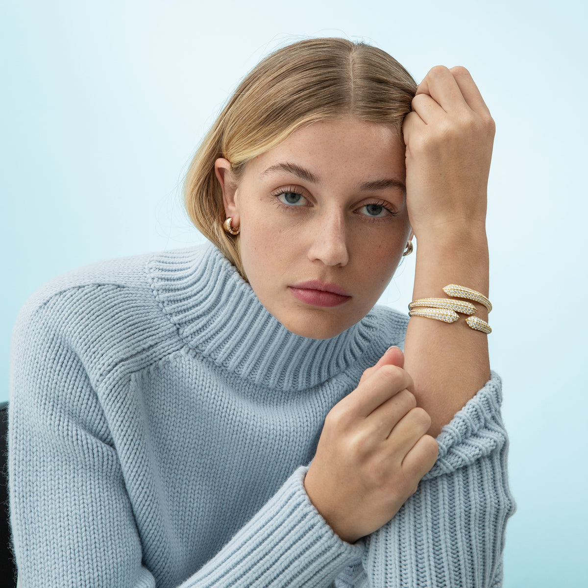 Viv Large Open Cuff – Shawn Warren Jewelry